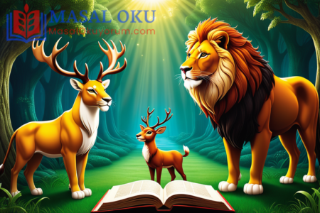 Kraliçe Aslan ve Geyik Masalı